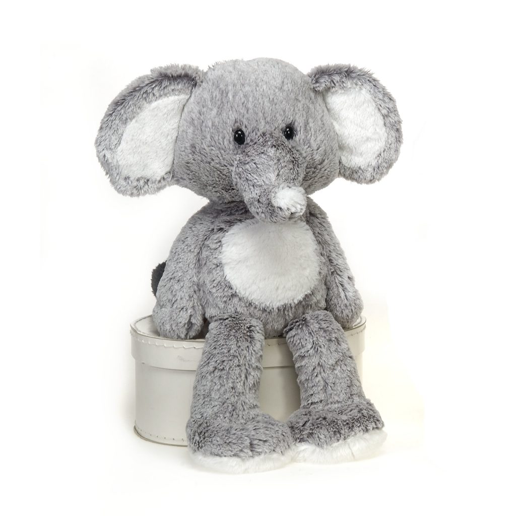 NEW Nelly Cuddle Fuzzy Collection ELEPHANT Microwavable Toy